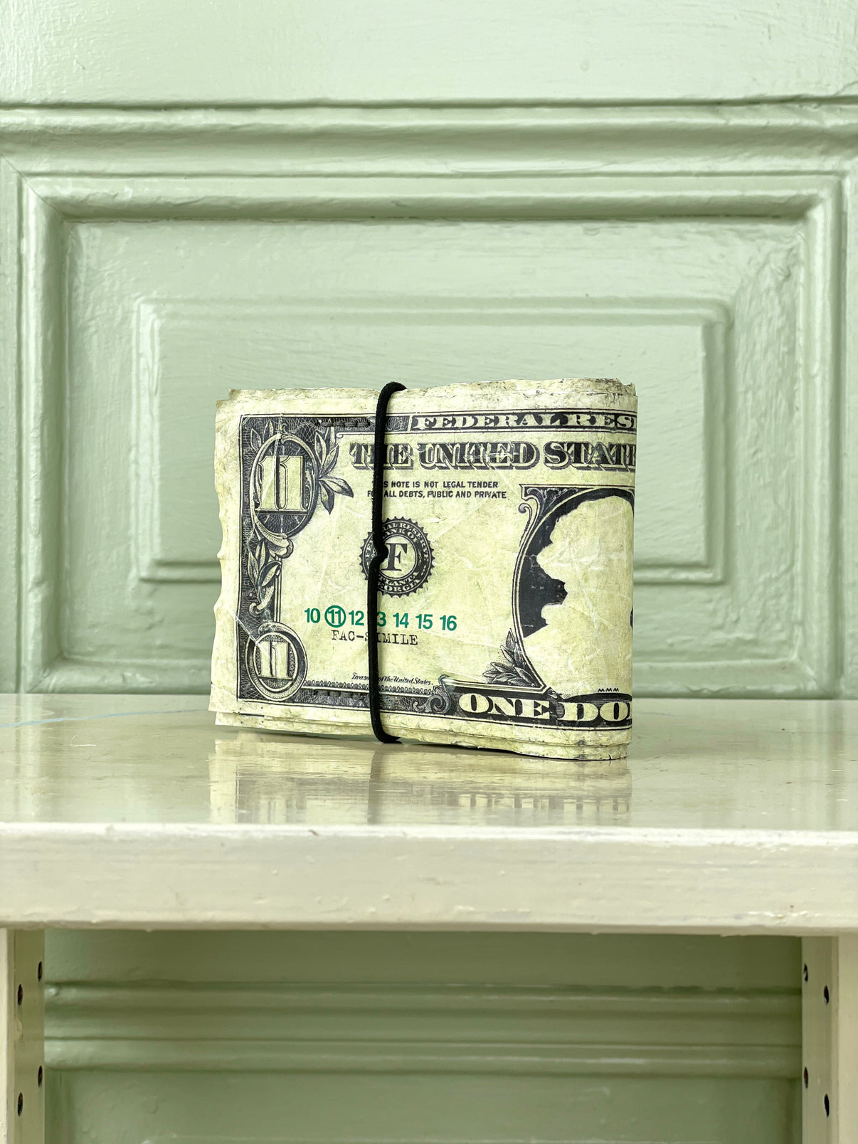 Maison Margiela SS08 Artisanal `$11 Dollar Bills´ Bifold Wallet ...